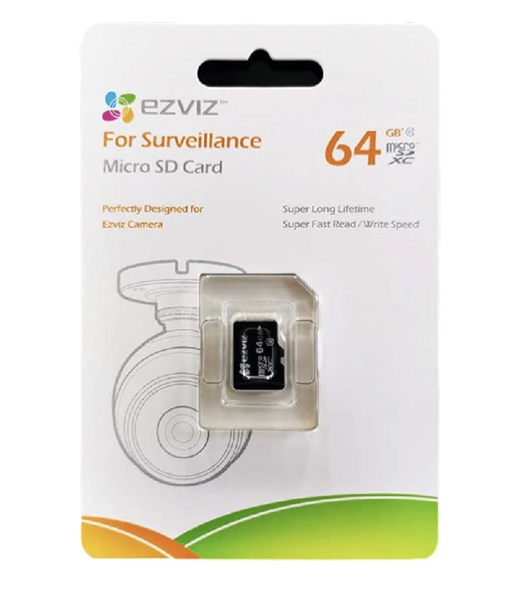 MEMORIA MICRO SD 64GB CS-CMT-CARDT64G EZVIZ – safenet
