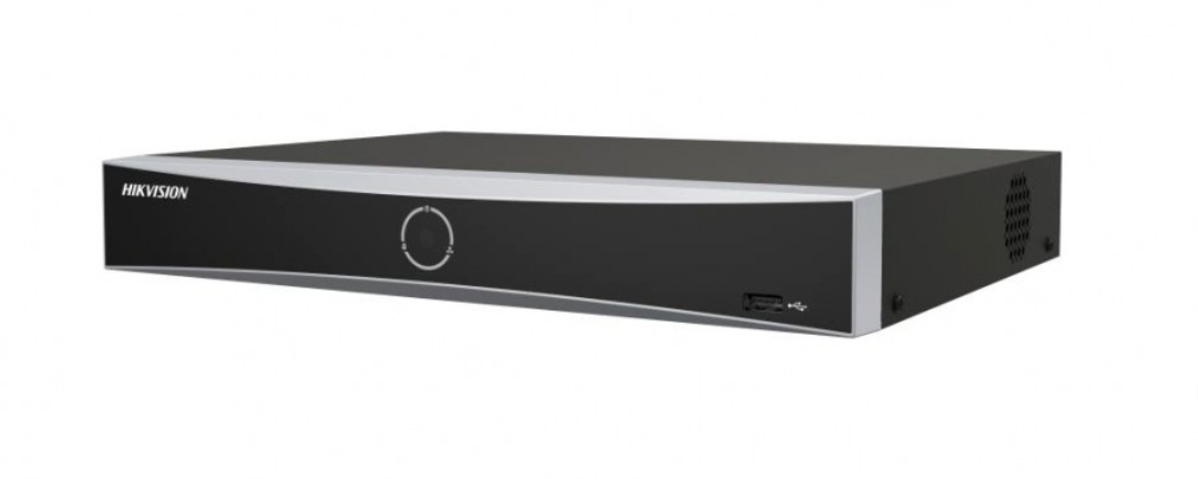 NVR Hikvision 8ch POE Capacidad 2HDD AcuSense 80Mbps 4K H265 – Safenet